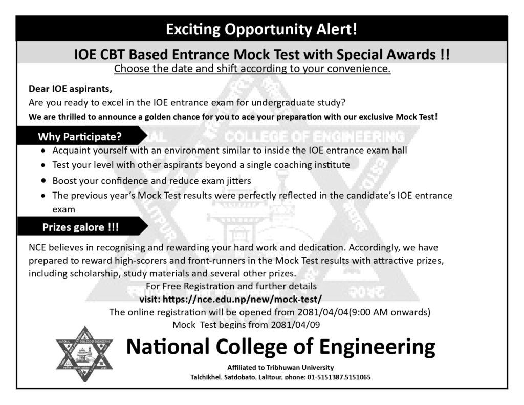 NCE Home - National College Of Engineering